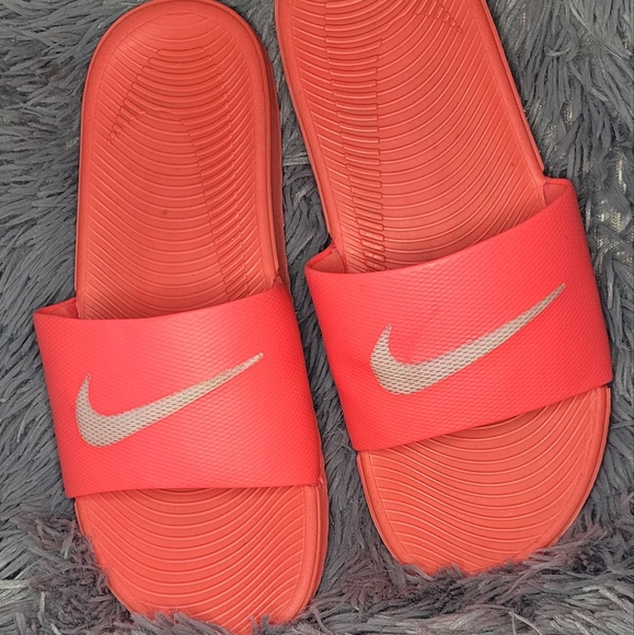 Nike | Shoes | Hot Pink Nike Slides | Poshmark